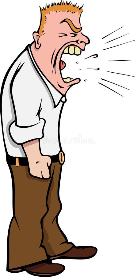 Boss Yelling at Sleeping Employee Stock Vector - Illustration of long ... Boss Yelling at Sleeping Employee Stock Vector - Illustration of long ...