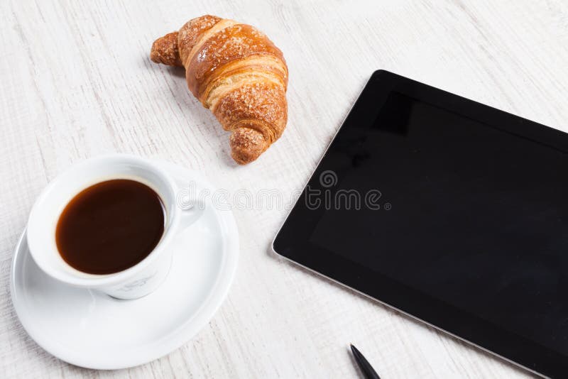 Office breakfast stock image. Image of copy, digital - 36756745