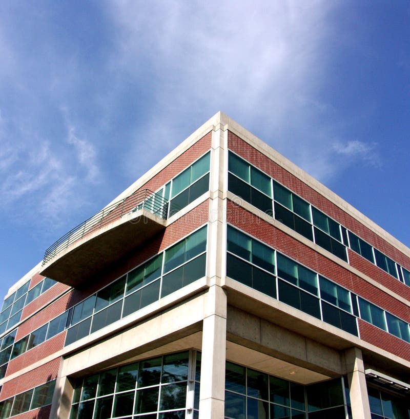 Low rise office building stock image. Image of tint, architecture - 911941