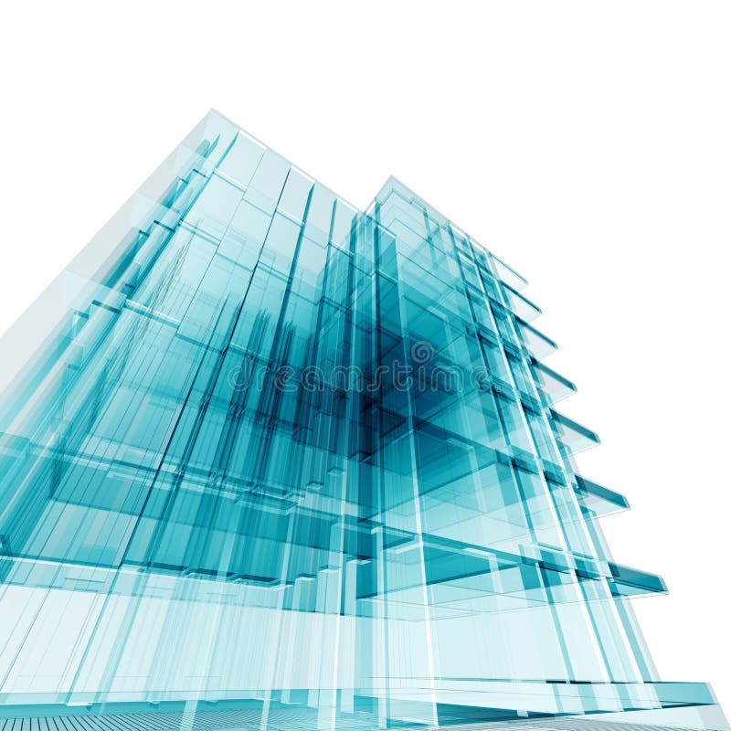Office building stock illustration. Illustration of blue - 13160381