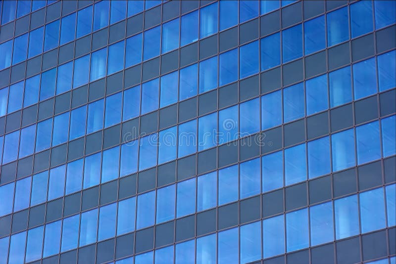 Clouds on Glass Building stock photo. Image of texture - 12676936
