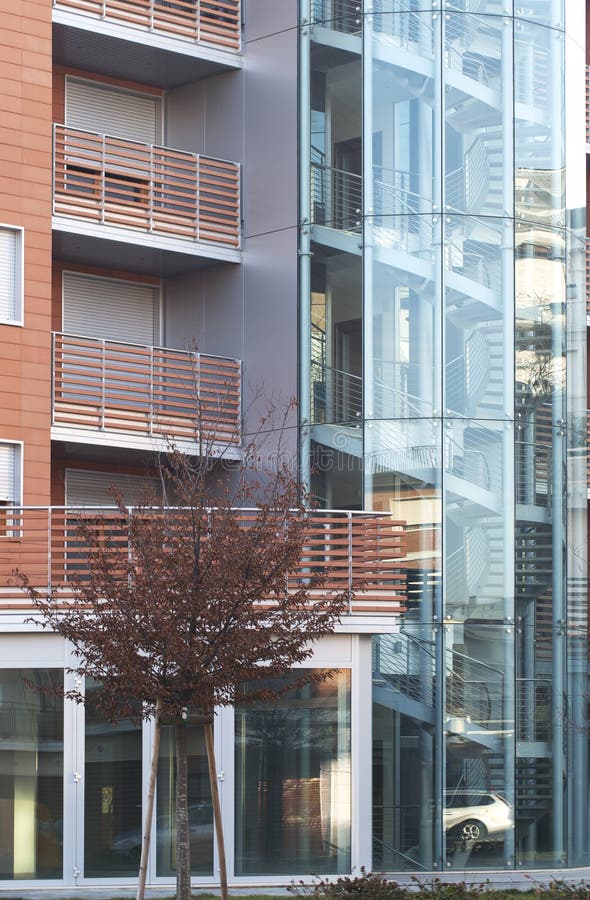 Office building stock image. Image of lifts, asphalt - 23512123