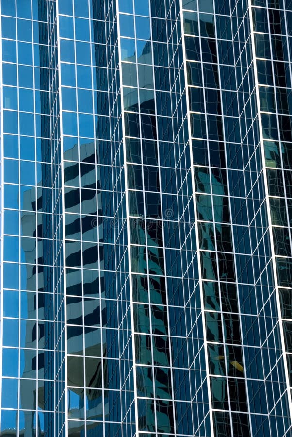 Modern Office Building Windows Patterns Stock Image - Image of lines ...