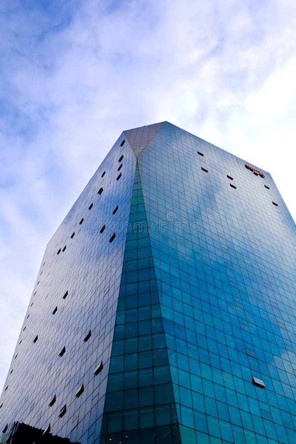 Glass tube building stock image. Image of architecture - 3154935