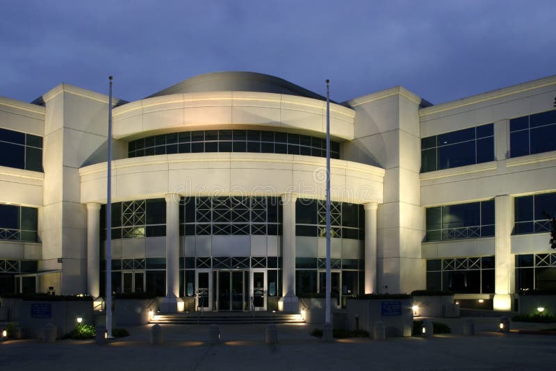 Modern Office Building Storefront Stock Photo - Image of exterior ...