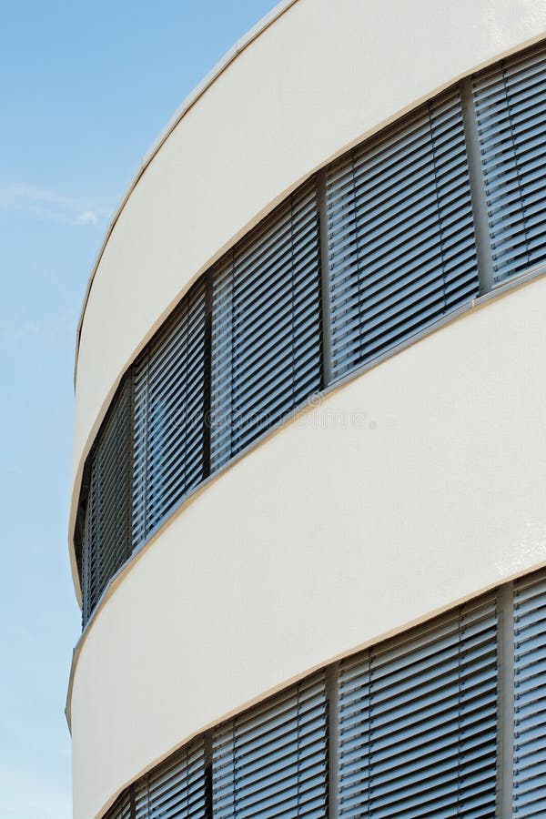 Office Building with Blinds Stock Photo - Image of cord, building: 86737896