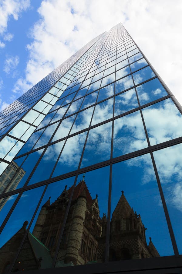 Office Building in Boston, Massachusetts Stock Photo - Image of light ...