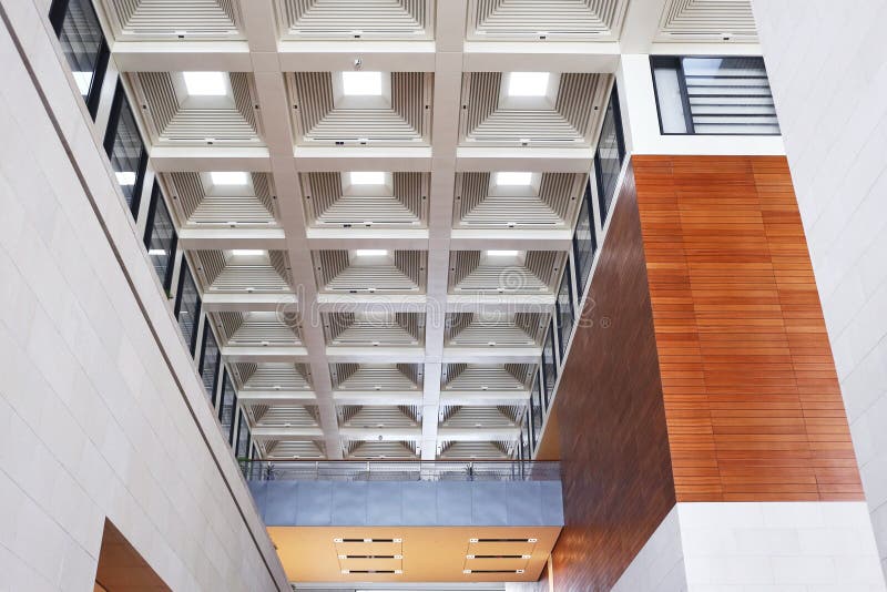 Office Building Ceiling stock image. Image of lights - 33685649