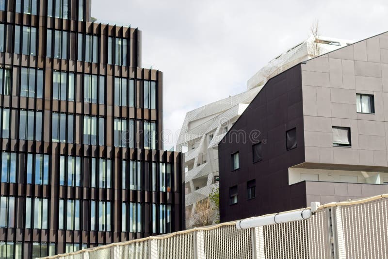 Office Building in the City Stock Photo - Image of design, architecture ...
