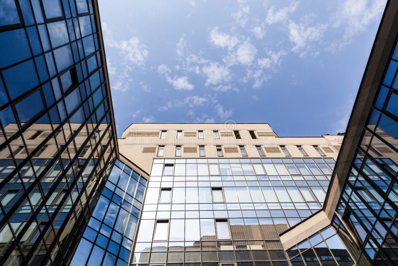 Office building close up stock image. Image of city, contemporary ...