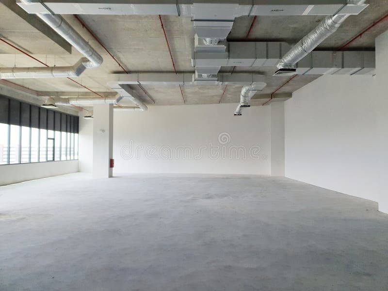 Office Building Commercial Building Under Construction Site Stock Photo - Image of floor ...