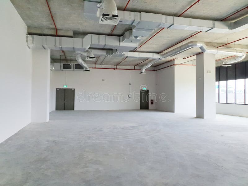 Office Building Commercial Building Under Construction Site Stock Photo ...