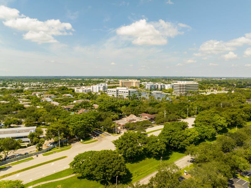 Office Building Complex in Plantation Florida USA Stock Image - Image ...