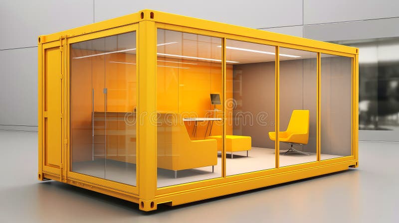 3d Render of a Building 3d Render of a Safe Office Building Stock ...