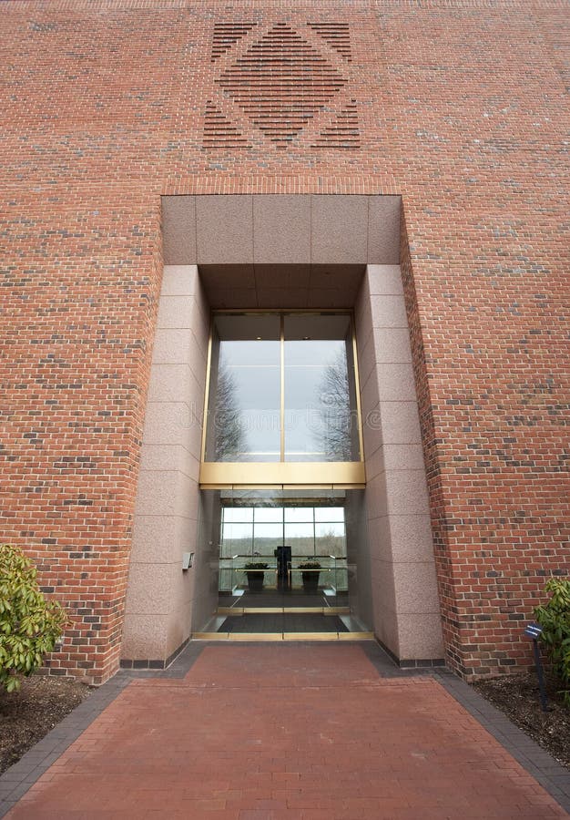 Office building entrance stock photo. Image of education - 18920834