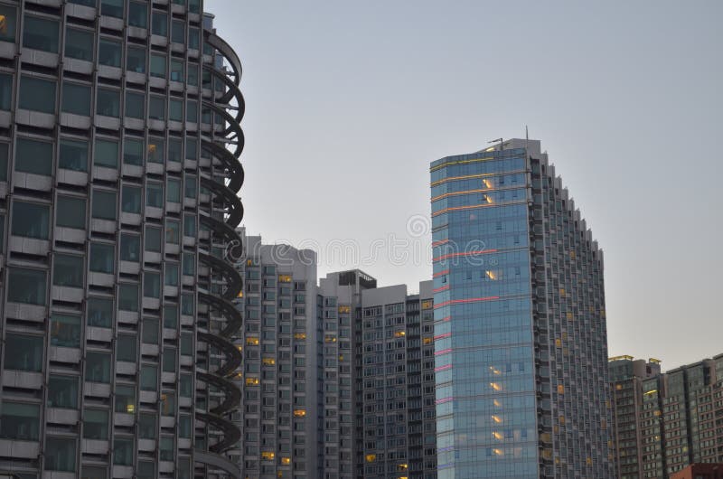 An Office Building Exterior , Hong Kong Editorial Stock Image - Image ...