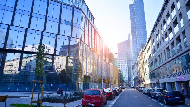 Office Building the Form Under Construction. Editorial Stock Photo ...