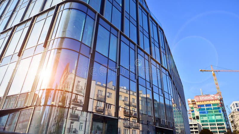 Office Building the Form Under Construction. Editorial Photo - Image of ...