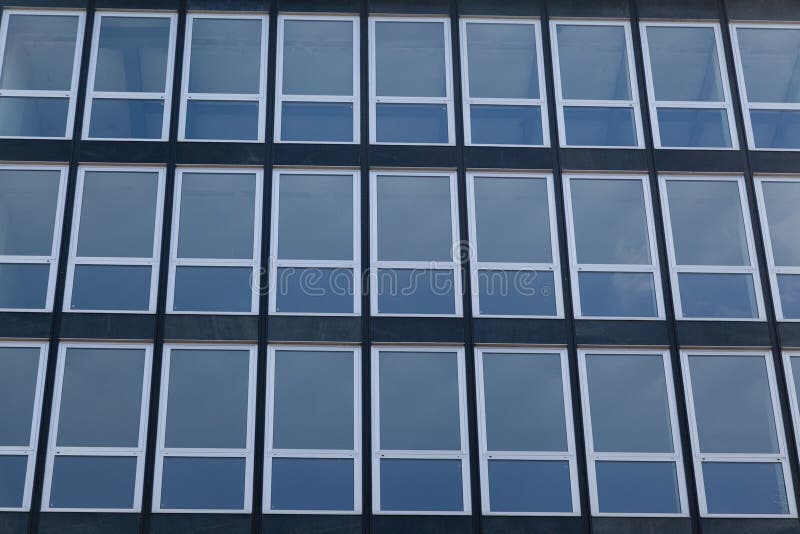 Office building stock image. Image of reflection, modern - 41450059