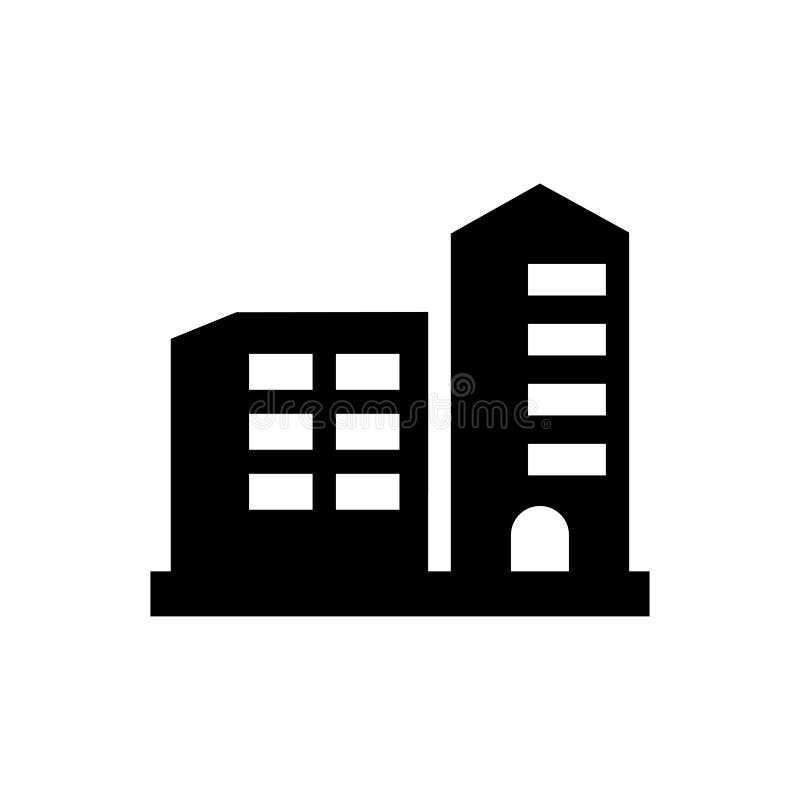 Office Building Icon stock vector. Illustration of office - 192457933