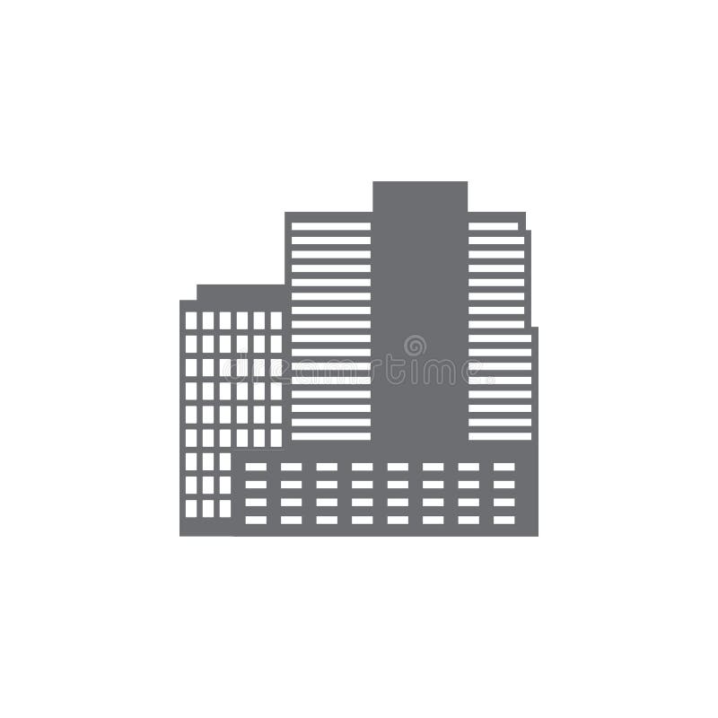Office Building Icon. Simple Element Illustration. Office Building ...