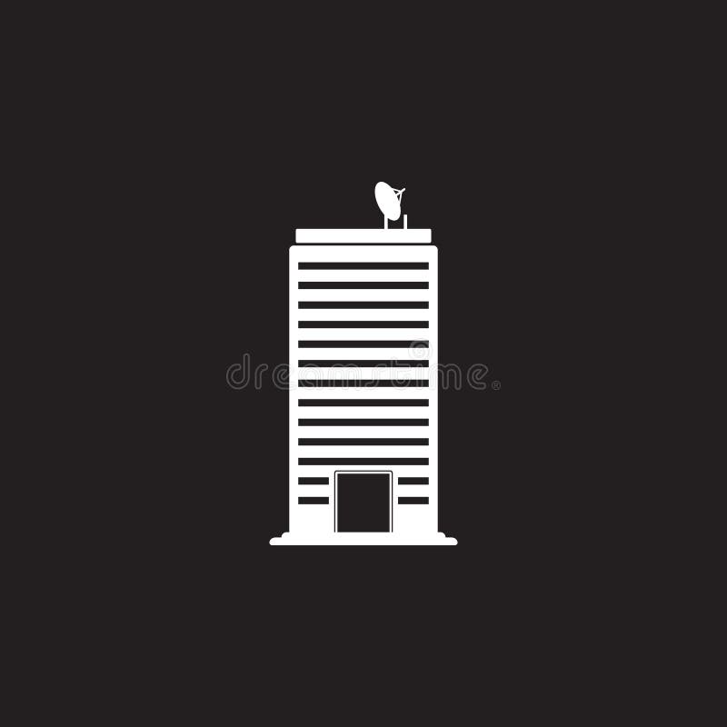 Office Building Icon. Simple Element Illustration. Office Building ...