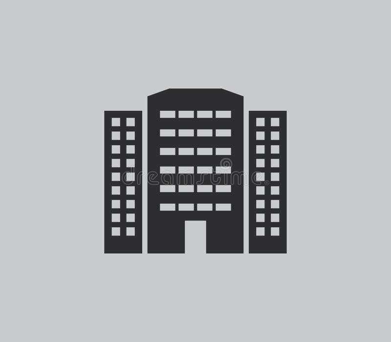 Office building icon stock illustration. Illustration of element ...