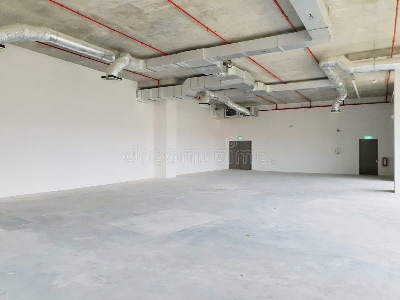 Office Building Commercial Building Under Construction Site Stock Photo ...