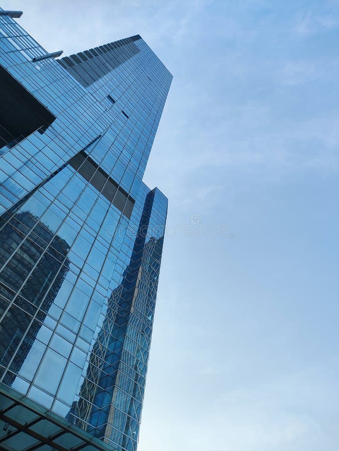 Office Building in the Middle of the City Stock Photo - Image of city ...