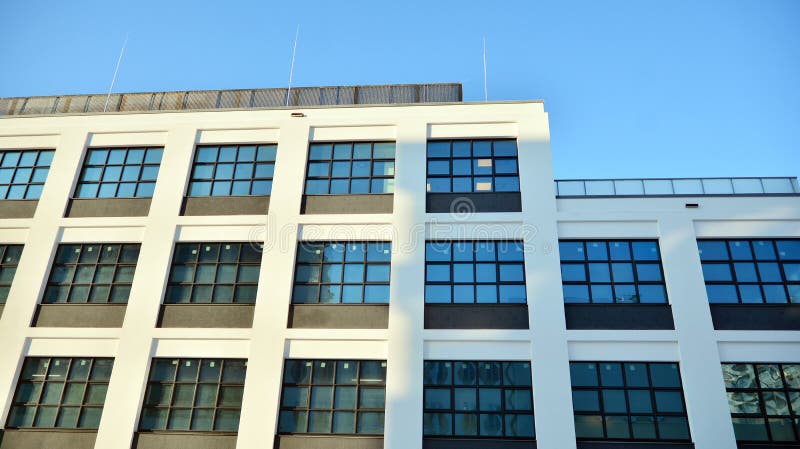 Office Building with Modern Corporate Architecture. Stock Image - Image ...