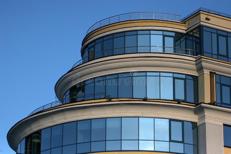 Office Building in Moscow, Russia Stock Image - Image of business ...