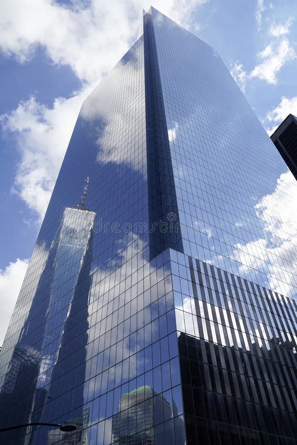 Office Building in New York, USA. Stock Photo - Image of buildings ...