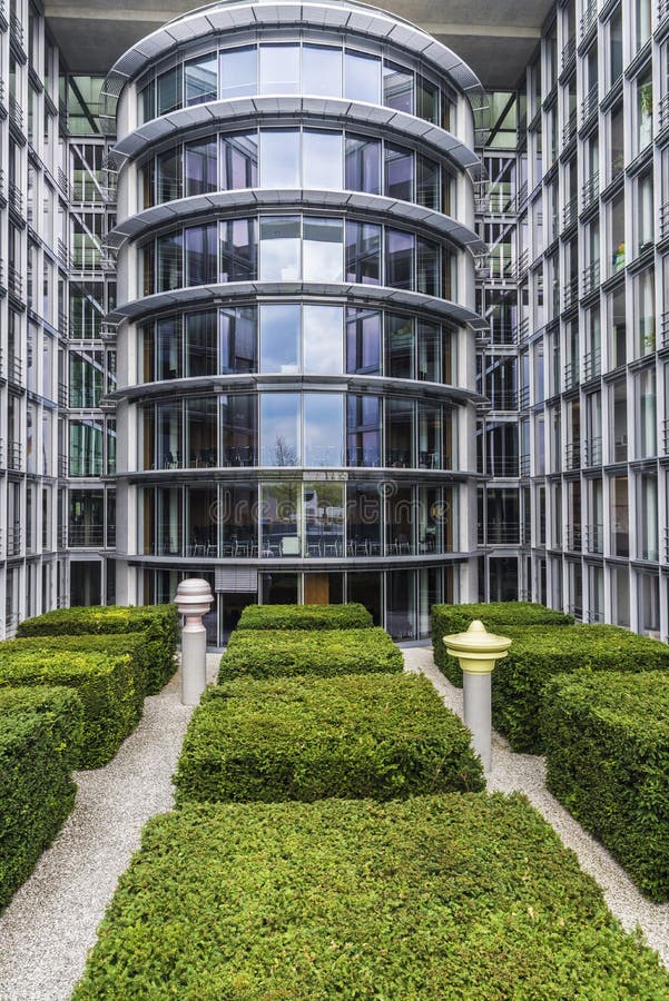 Office Building with a Park in Berlin, Germany Editorial Photography ...