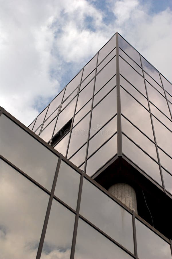 Golden Building Reflections Stock Photo - Image of reflections, america ...