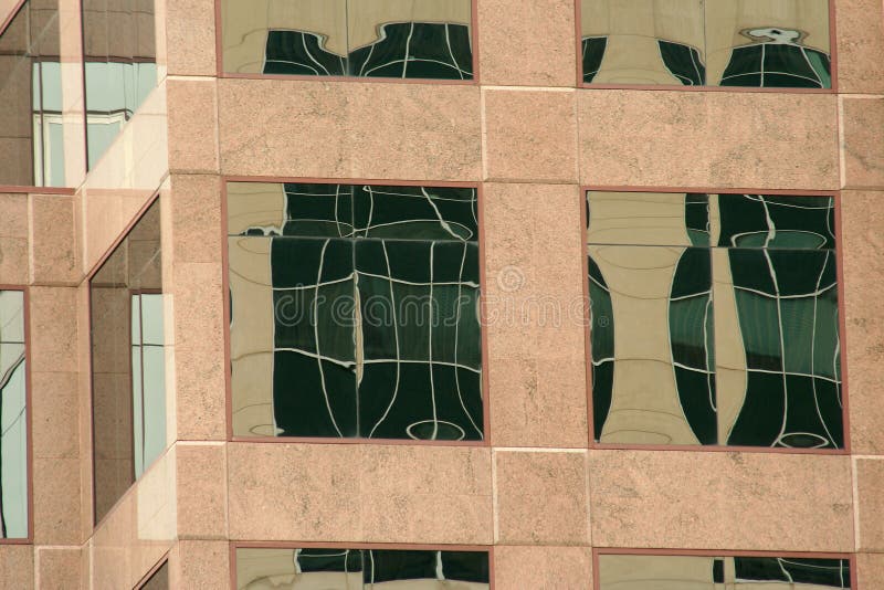 Office Building Reflections Stock Image - Image of business, glass: 281091