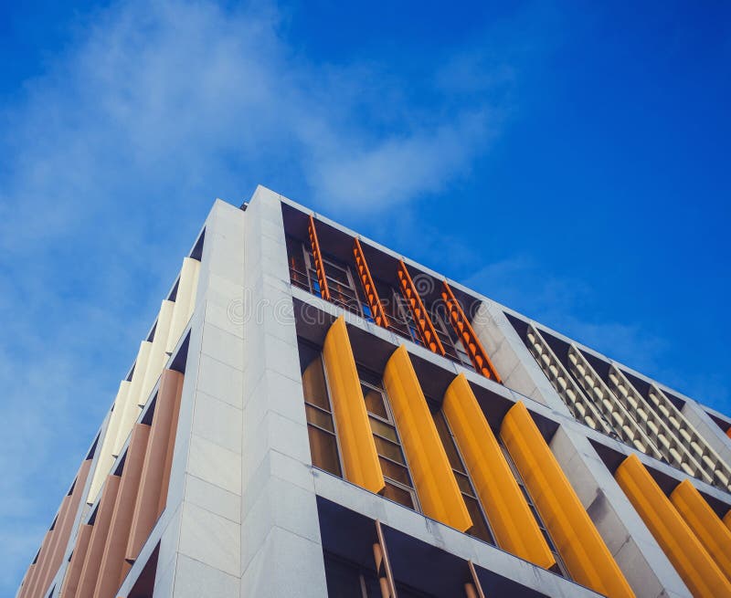 Colorful Office Building in Riga Stock Photo - Image of colour ...