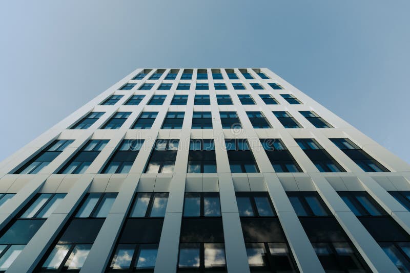 Office Building Shot from the Bottom Editorial Photography - Image of ...