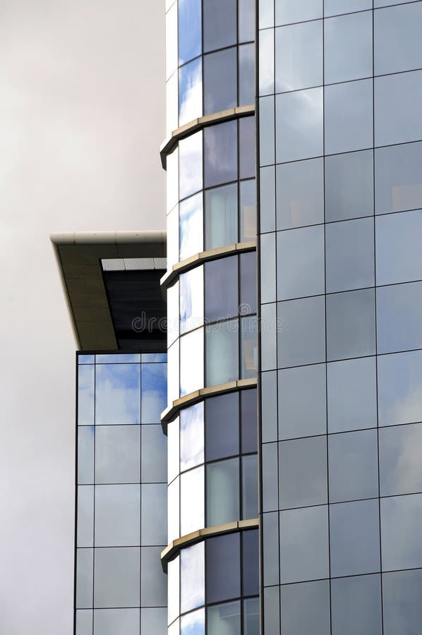 Office building side stock image. Image of glass, skyscraper - 29085219