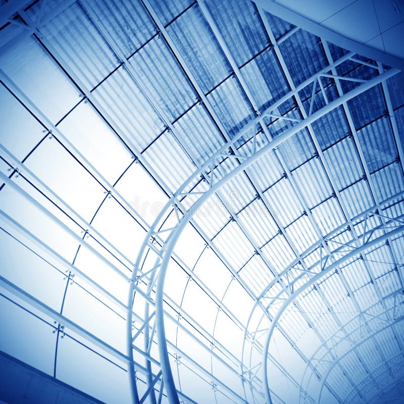 Office of the Building Structure Stock Photo - Image of indoor ...