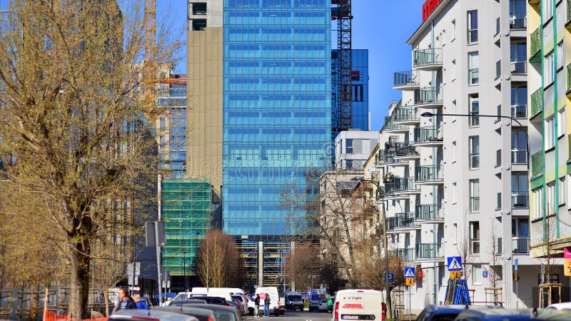 Office Building the Studio Under Construction. Editorial Photography ...