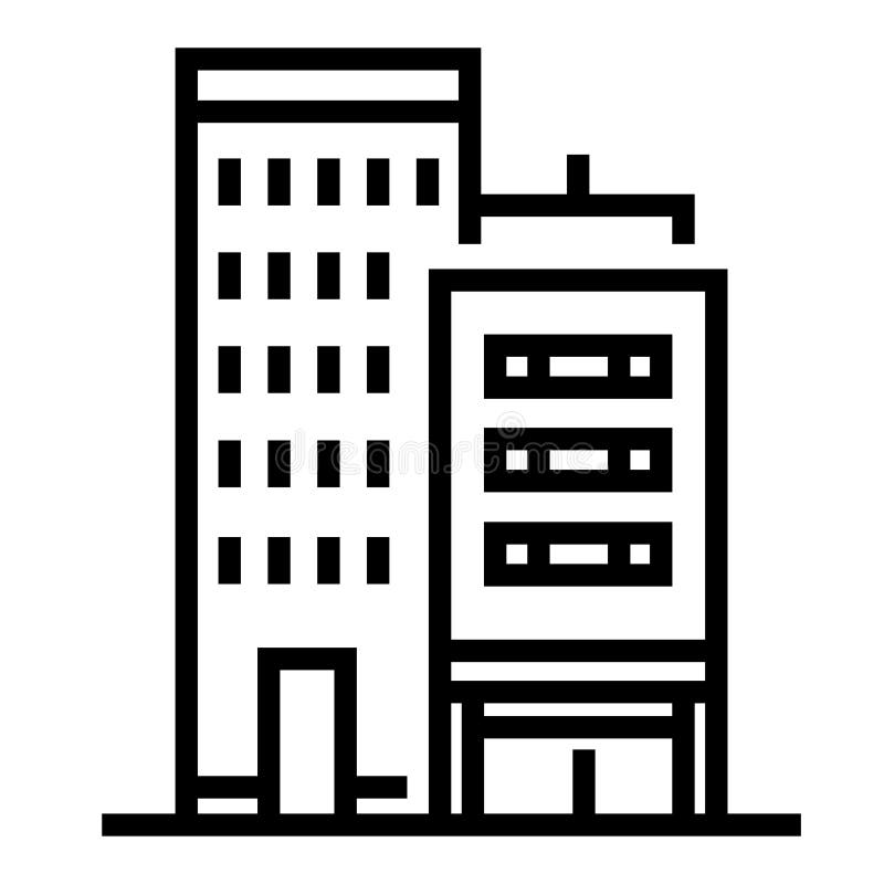 Office Building Vector Stock Illustrations – 180,378 Office Building ...