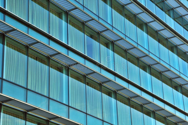Office Building Windows stock image. Image of urban, pattern - 7889087