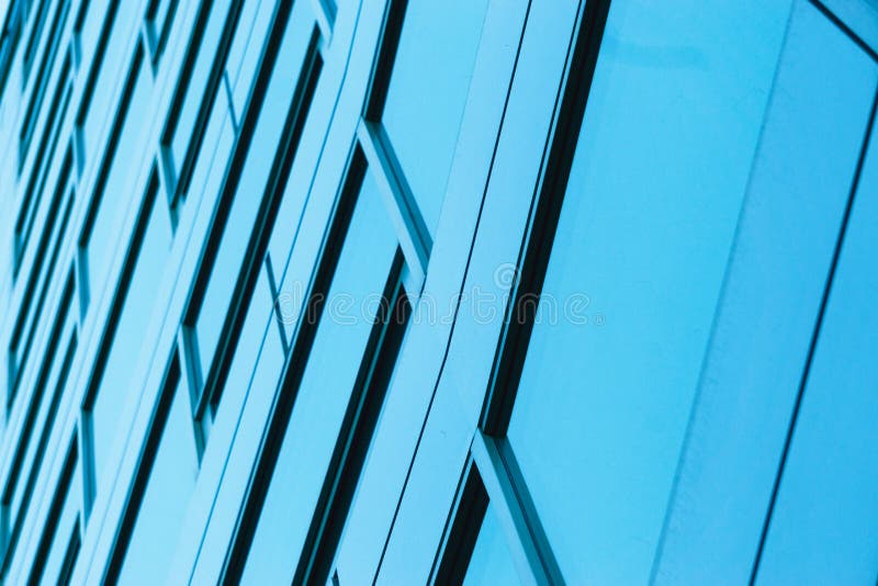 Office Building Windows Background. Glass Facade of an Office Building ...