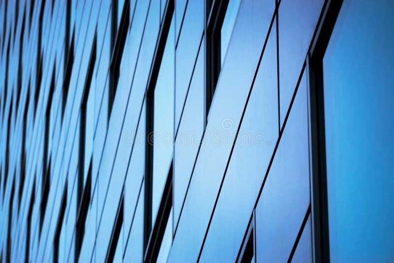 Office Building Windows Background. Glass Facade of an Office Building ...