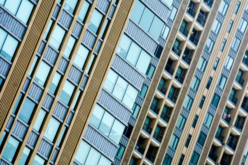 Office Building Windows Background. Stock Photo - Image of black, home ...