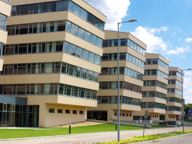 Office buildings stock photo. Image of building, complex - 14666952