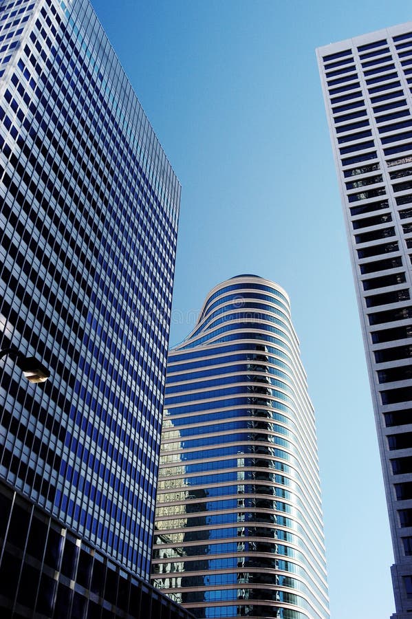 Office Buildings stock photo. Image of commerce, minneapolis - 1703144