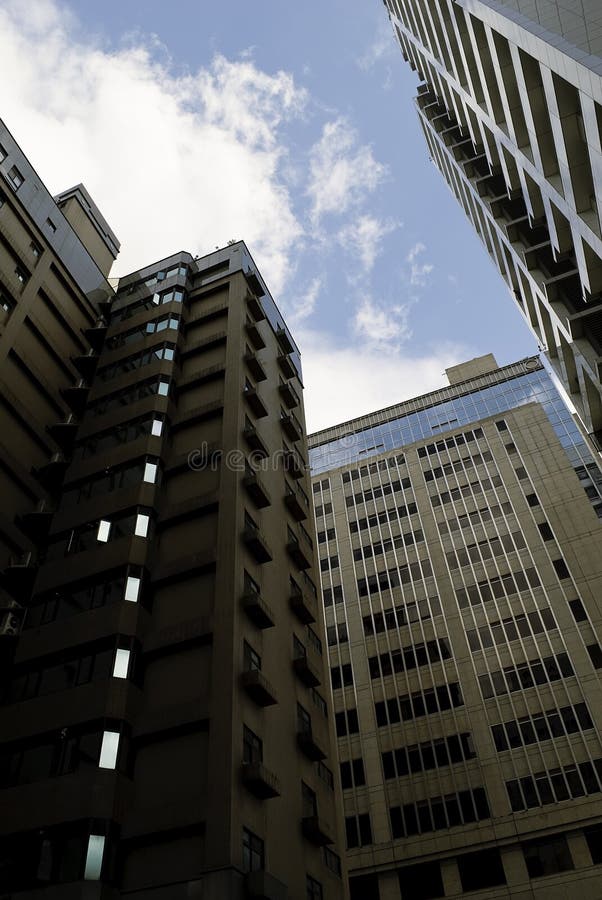 Office buildings stock photo. Image of background, business - 17242874