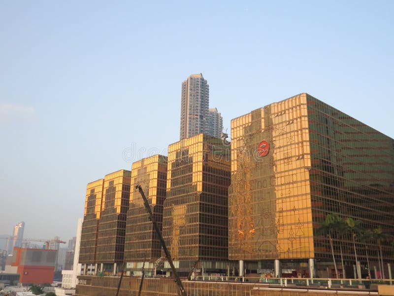 An Office Buildings at Day, TST District. 5 Jan 2013 Editorial Stock ...