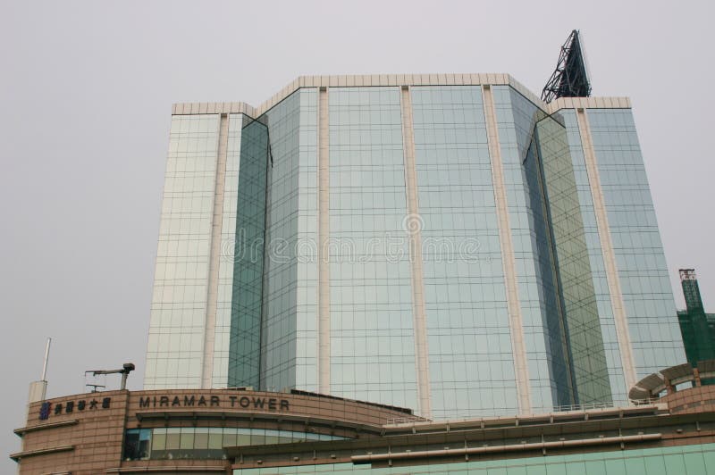 An Office Buildings at Day, TST District. 29 June 2004 Editorial Stock ...